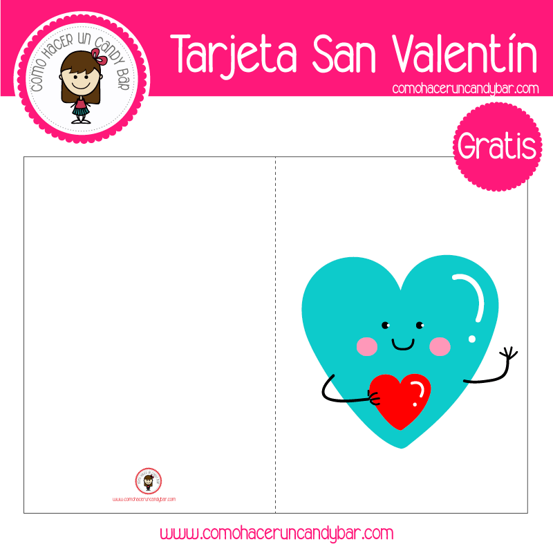 Tarjetas De San Valentin Para Imprimir Para Ninos