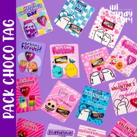 Choco tags "San Valentín" - Como hacer un Candy bar: Tienda de Kits e ...